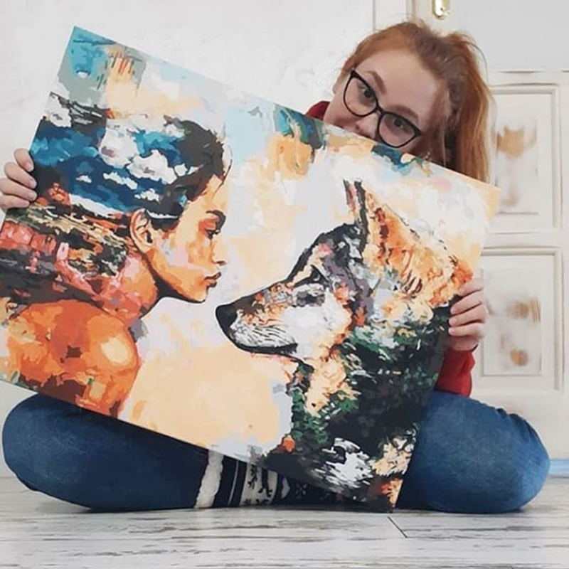 Obrazy po numerach - gotowe realizacje - Malowanie po numerach od A do ...